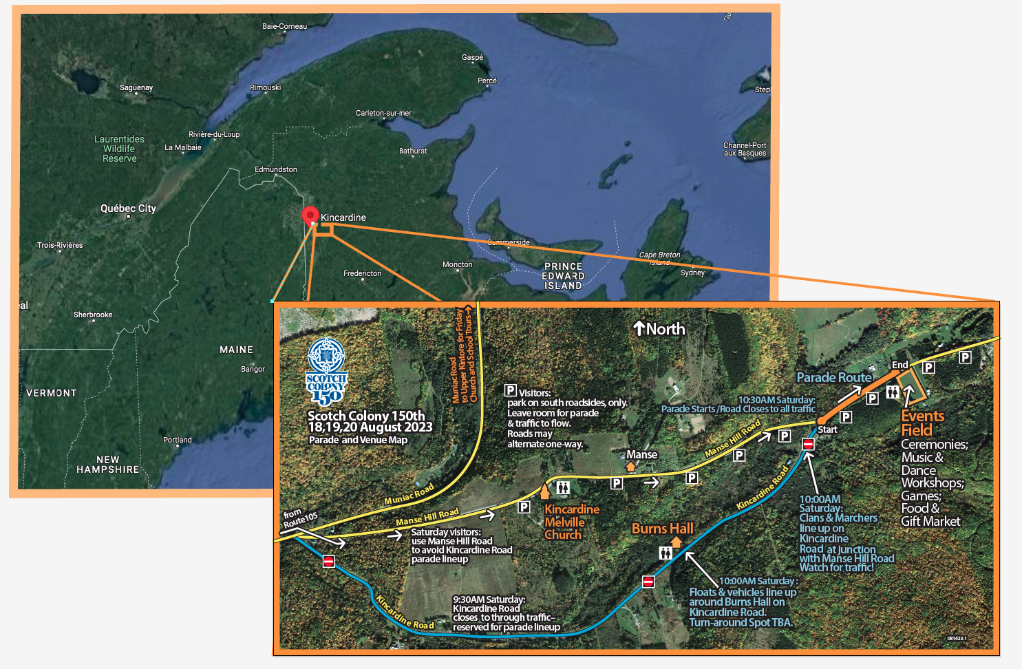 150th Maps – Scotch Colony
